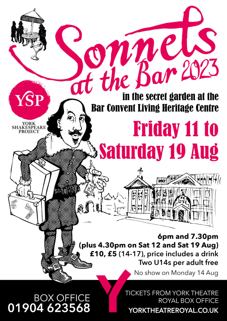 Sonnets at the Bar 2023 - York Shakespeare Project